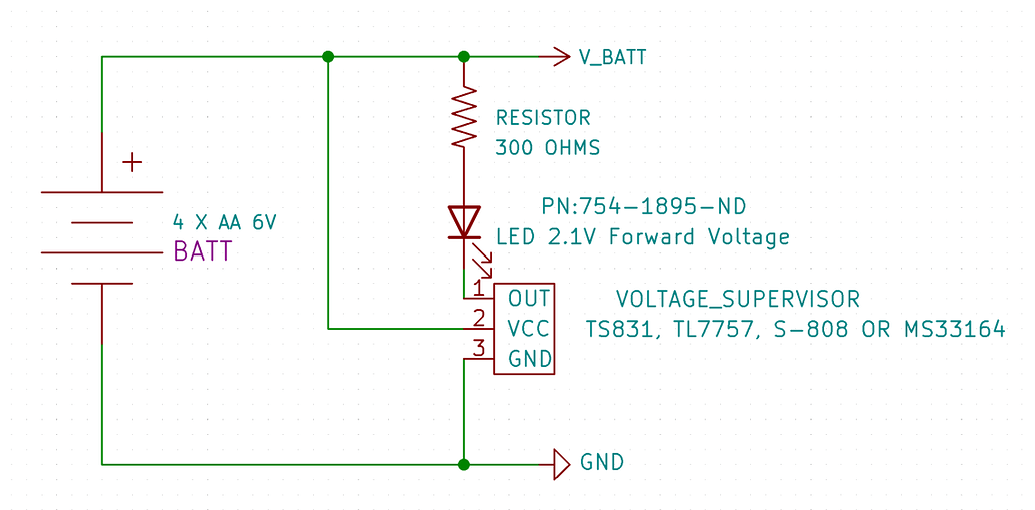 Simple Low Voltage Detector/Indicator Circuit for Battery - Integrated ...