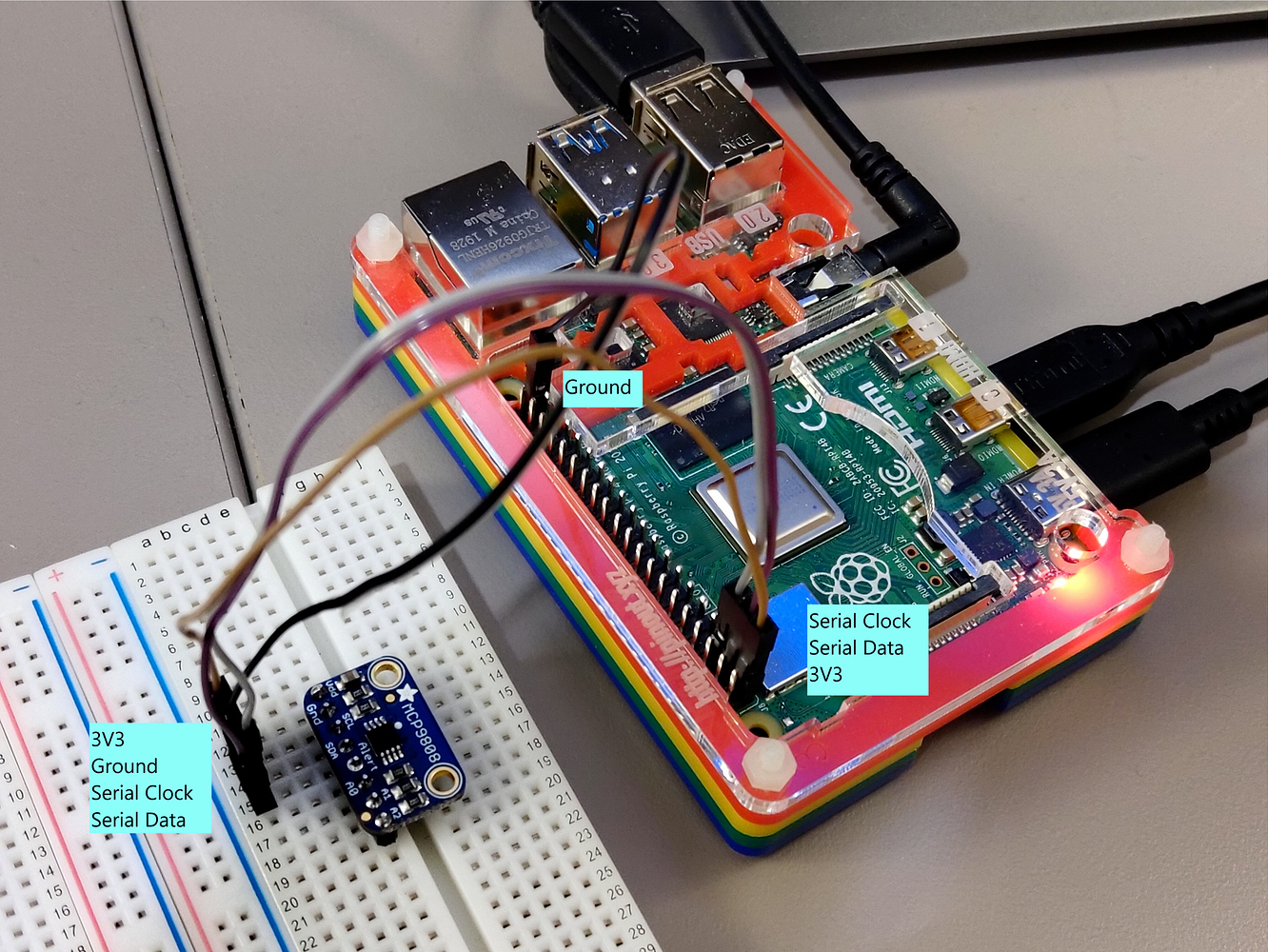 Reading Temperature Data from a MCP9808 using a Raspberry Pi - Maker ...