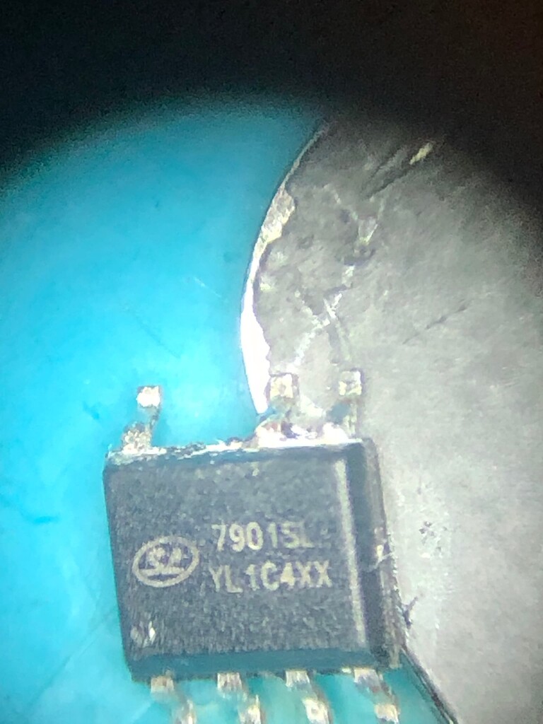 Identify IC, marking 7901SL, Inside mains LED driver - Integrated ...