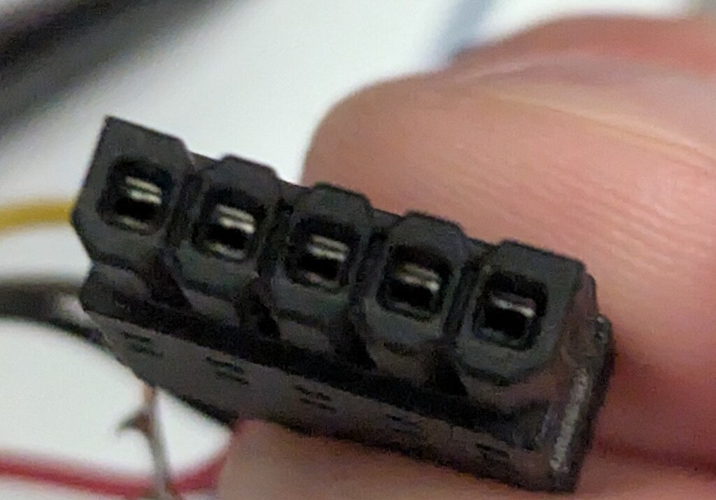 Need help with identification of 5 position connector - Rectangular Connectors - DigiKey ...