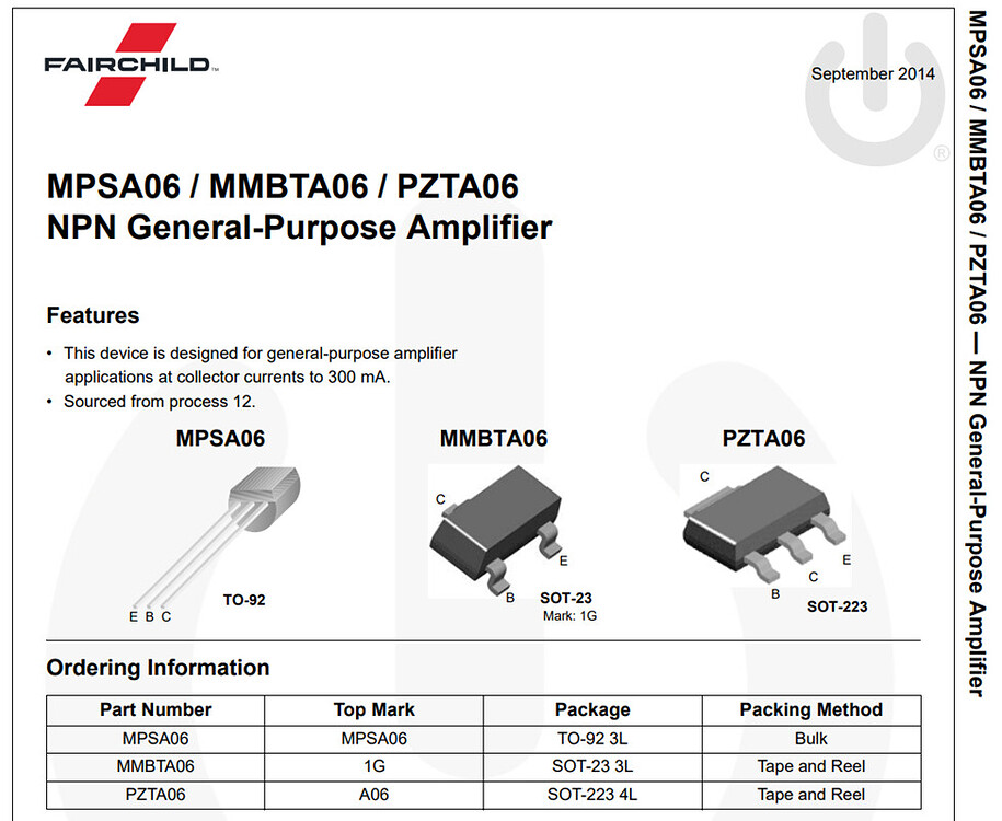 Meet the MPSA06 and MPSA56 Transistors - Discrete Semiconductor ...