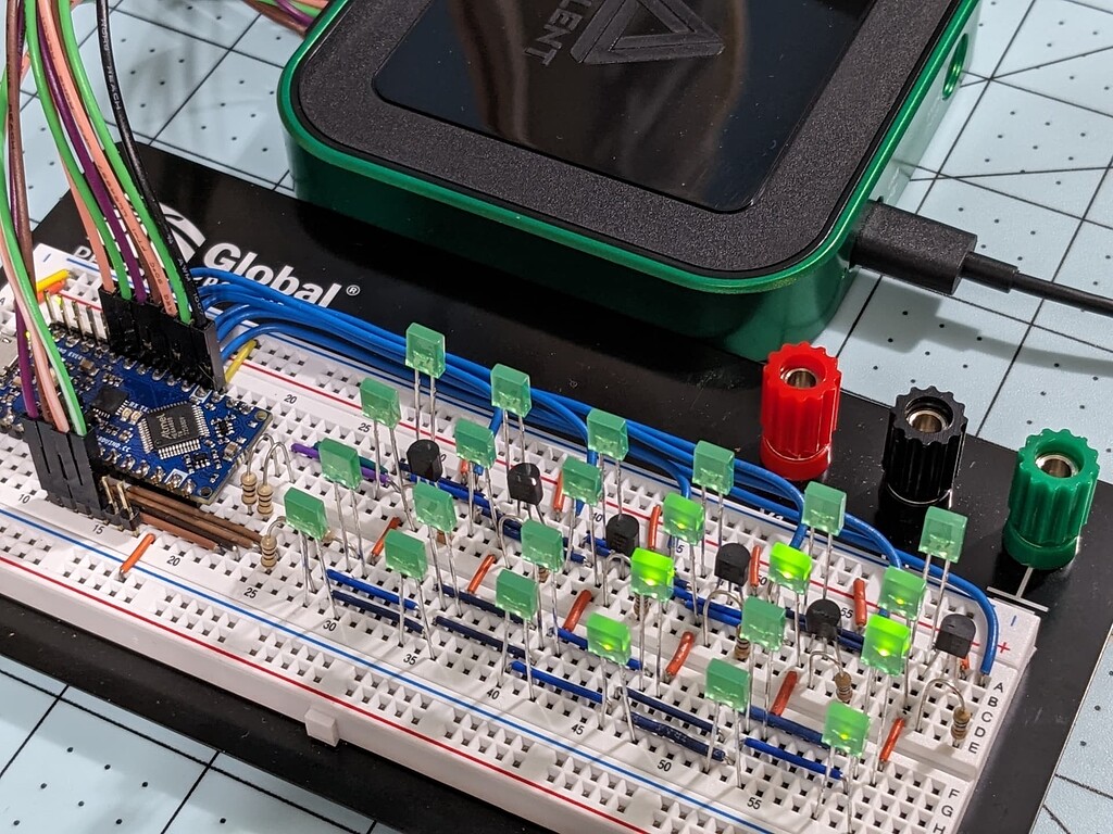 Designing A Binary Clock Understanding Multiplexing Constraints Embedded Digikey Techforum