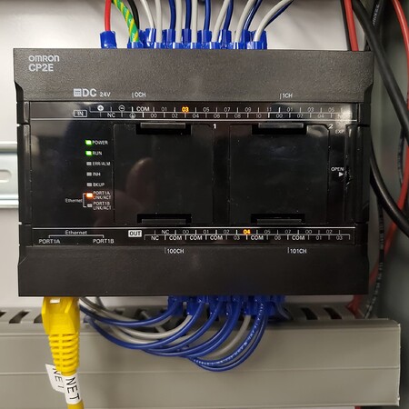 Omron PLC Demonstration Hardware Setup - Industrial Automation and ...