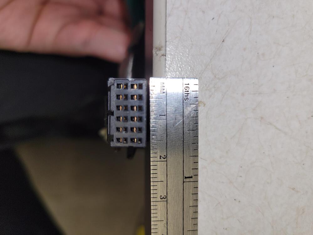 Black rectangular 10 pin connector - Rectangular Connectors - DigiKey ...