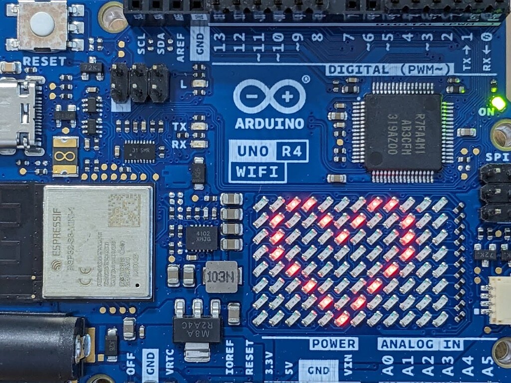 Theory Behind The Arduino Uno R4 Wifi 12 X 8 Led Display Matrix