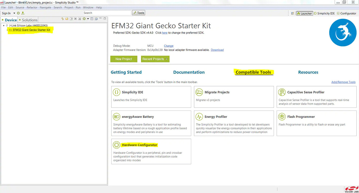 Getting Started with Simplicity Studio - Development Boards, Kits ...