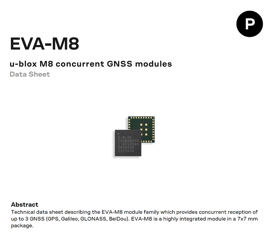EVA-M8M-0-10 - RF and Wireless - DigiKey TechForum - An Electronic Component and Engineering ...