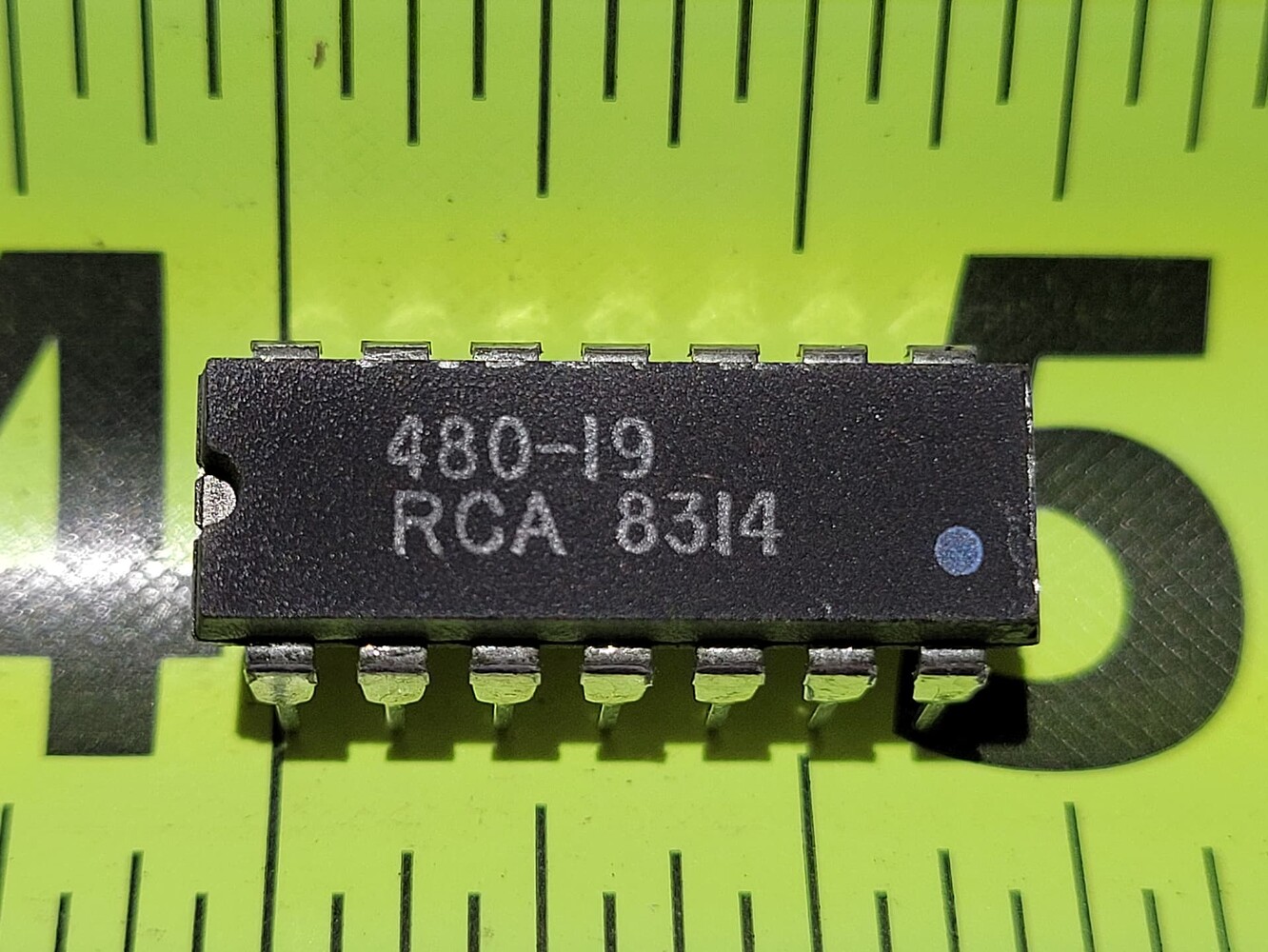 Please Help Identify this RCA Chip - Integrated Circuits (ICs ...