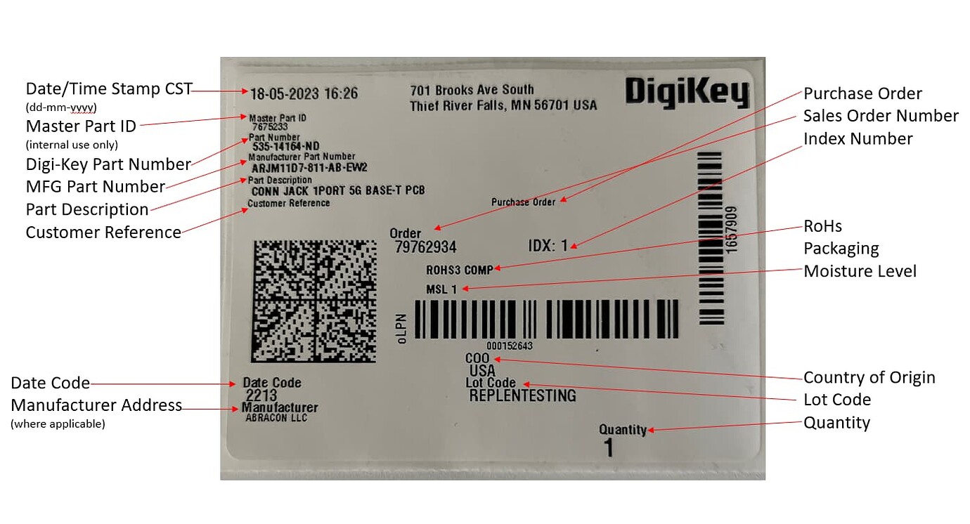 New Labels on Product - Site Help, Information and Feedback ...