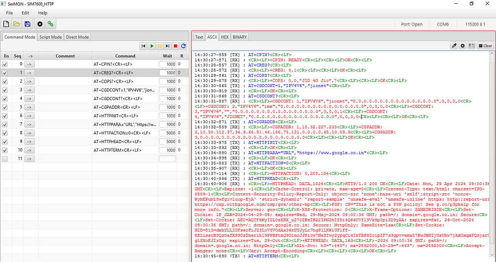 Serial test software, named SerMON, AT command, where to find - RF and ...