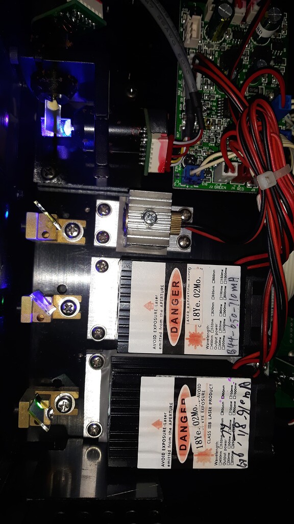 Laser diode replacements - Laserworld CS-1000 MkII - Optoelectronics ...