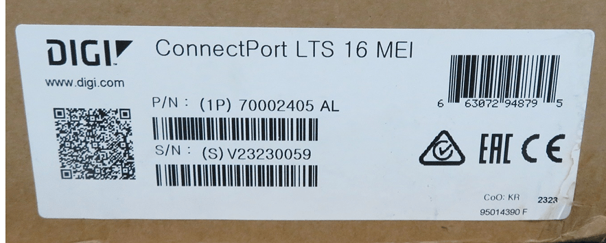 Looking for current firmware version for 70002405 (16 port server ...