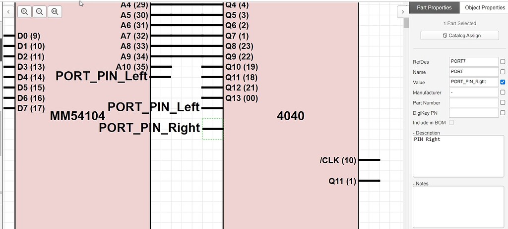 Aligning pin labels - Scheme-it - DigiKey TechForum - An Electronic ...