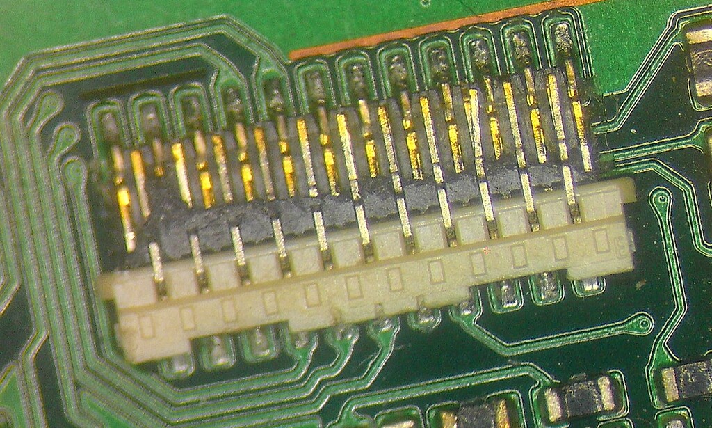 Connector on Fujifilm X-Pro 1 Main Board - Interconnect - DigiKey ...