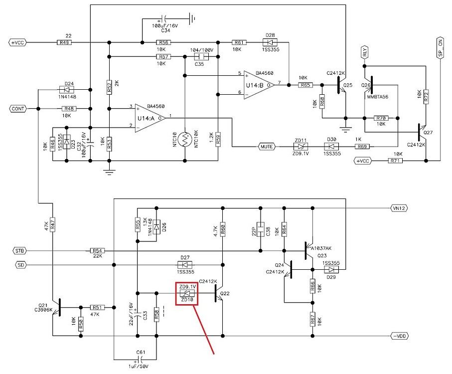 Zener diode identification (from a schematic) - Discrete Semiconductor ...