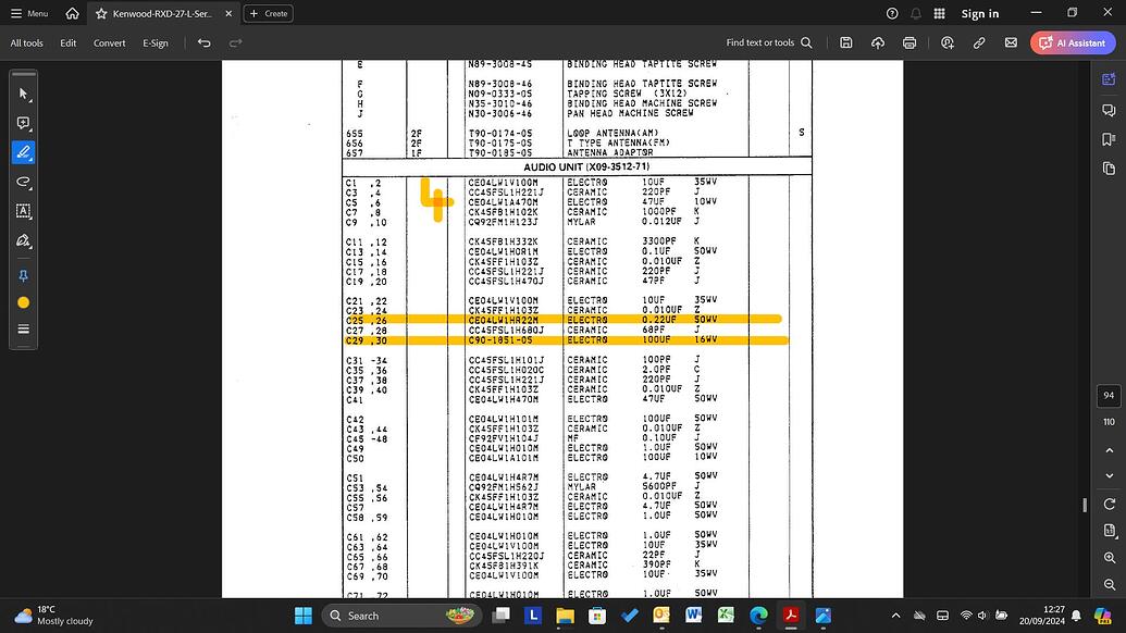 Do capacitor have to be same colour when replace - Maker, DIY - DigiKey ...