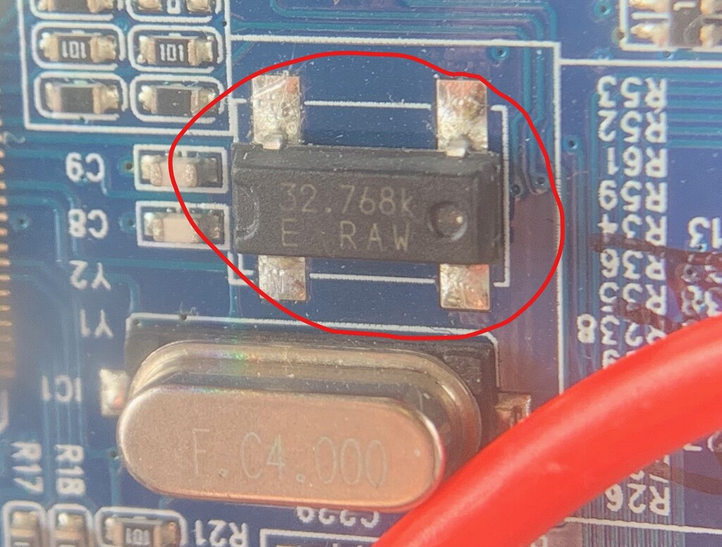 Please help me identify this crystal and explain something about it - Crystals-Oscillators ...