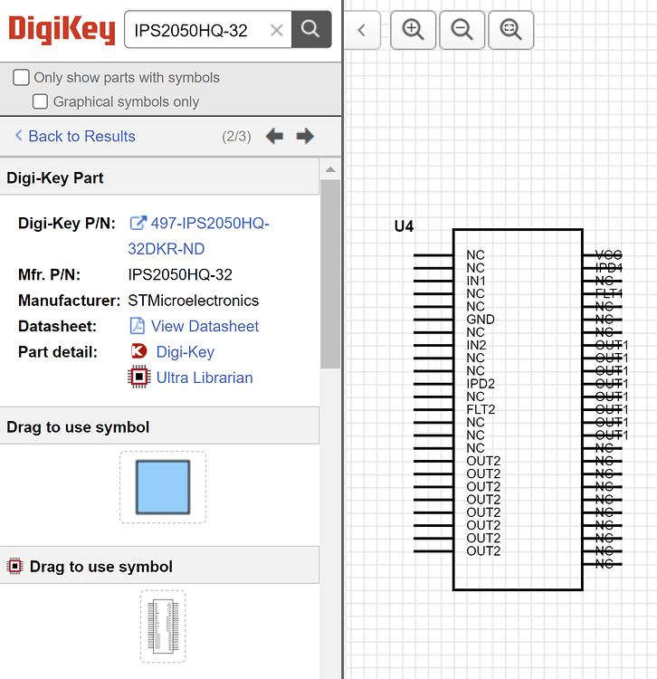 Pin labels on Ultra Librarian preset symbols overlap with pins - Scheme ...