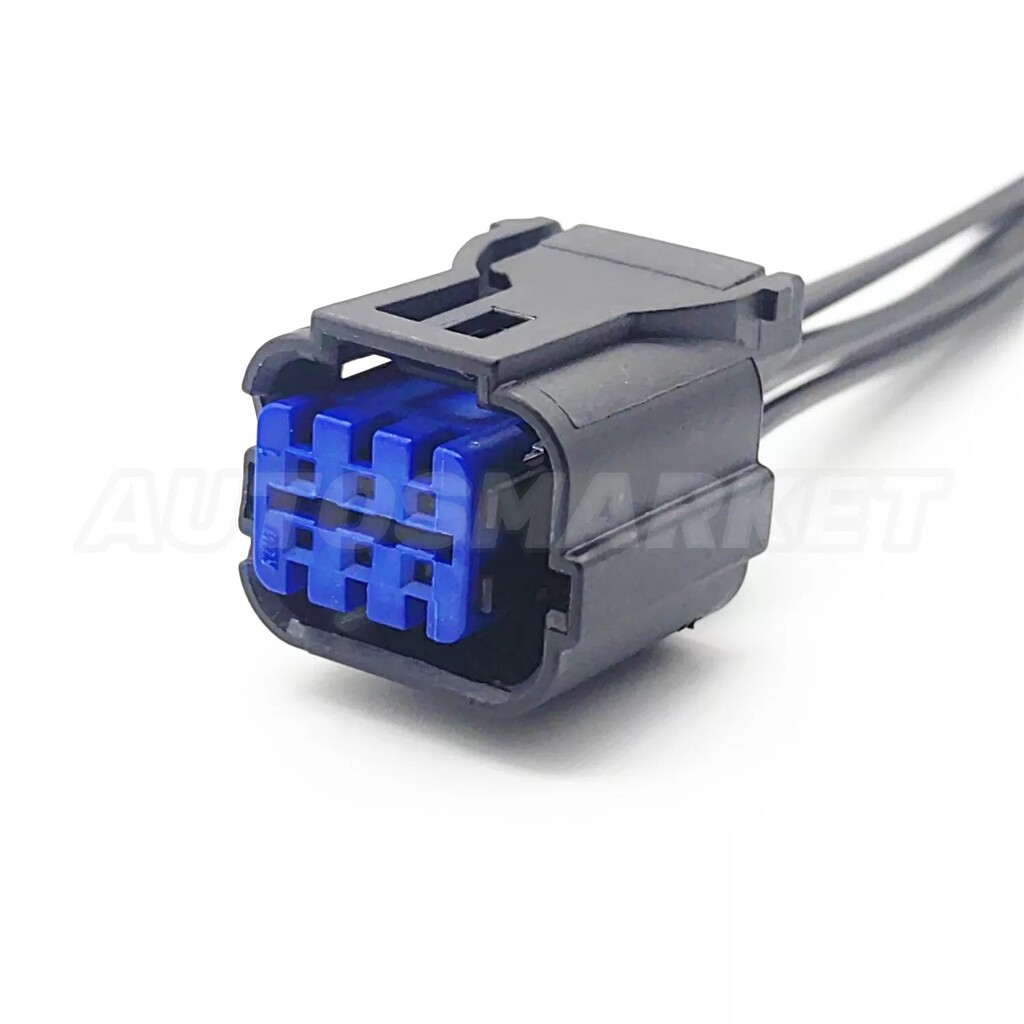 6 pin female Connector needed. Have OE part numbers - Rectangular ...