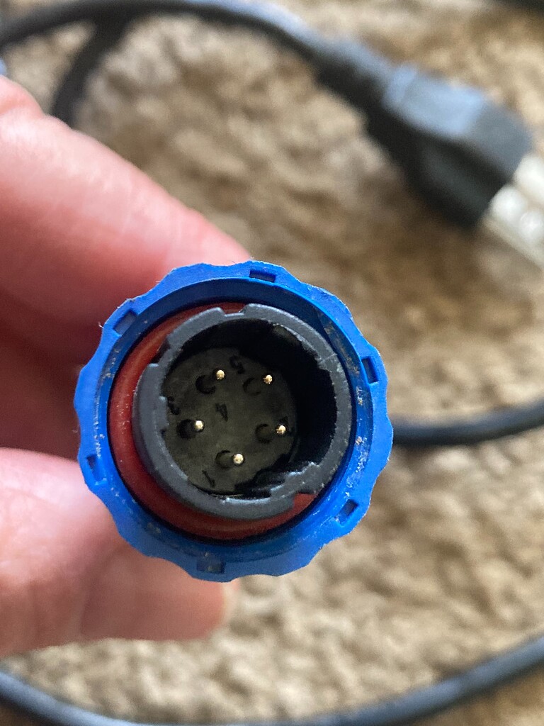 Male 5 Pin Plug Identification - Circular Connectors - DigiKey ...
