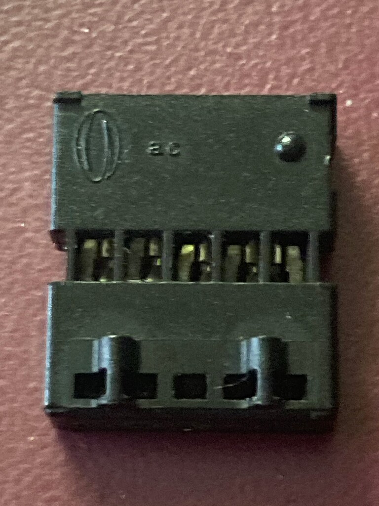 5 Pint Flat Connector ID - Rectangular Connectors - DigiKey TechForum ...