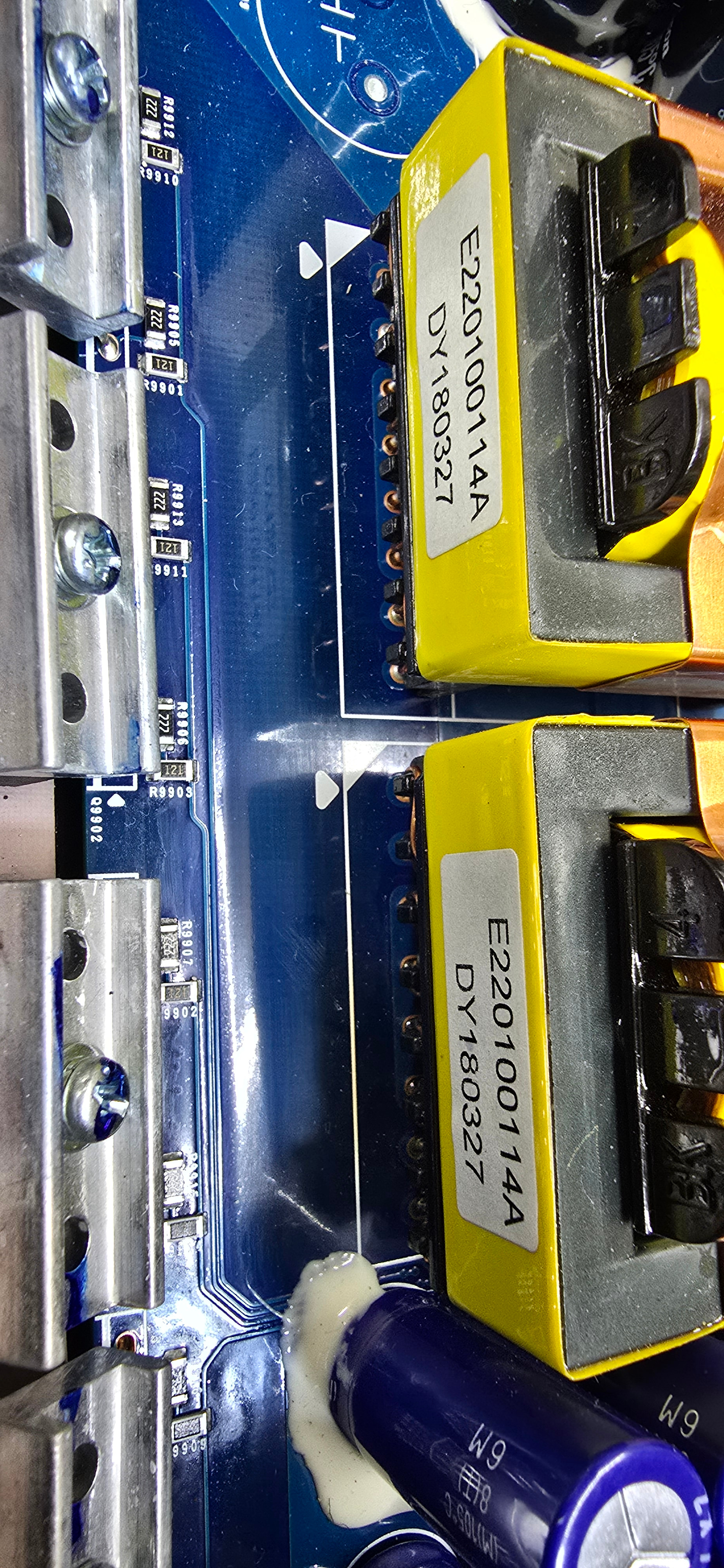 Alpine Amplifier transformer part identification replacement or ...