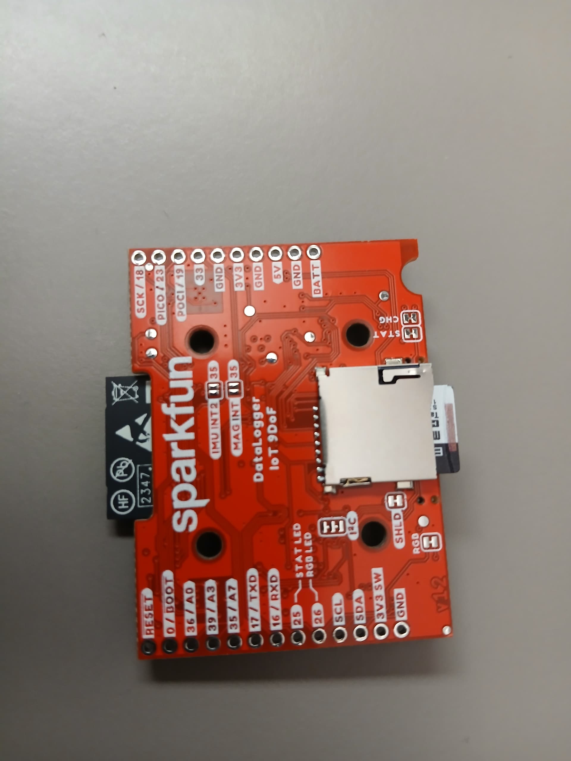 SparkFun DataLogger IoT - 9D - Initial Setup - Development Boards, Kits, Programmers - DigiKey ...