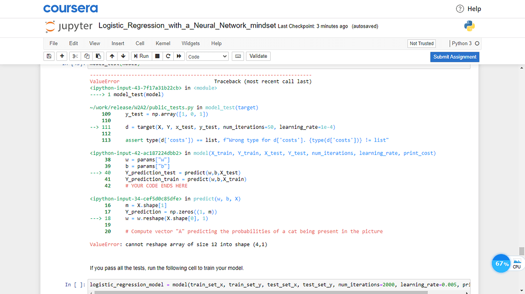 W2_A2_Ex-8_Value Error for w - Neural Networks and Deep Learning ...