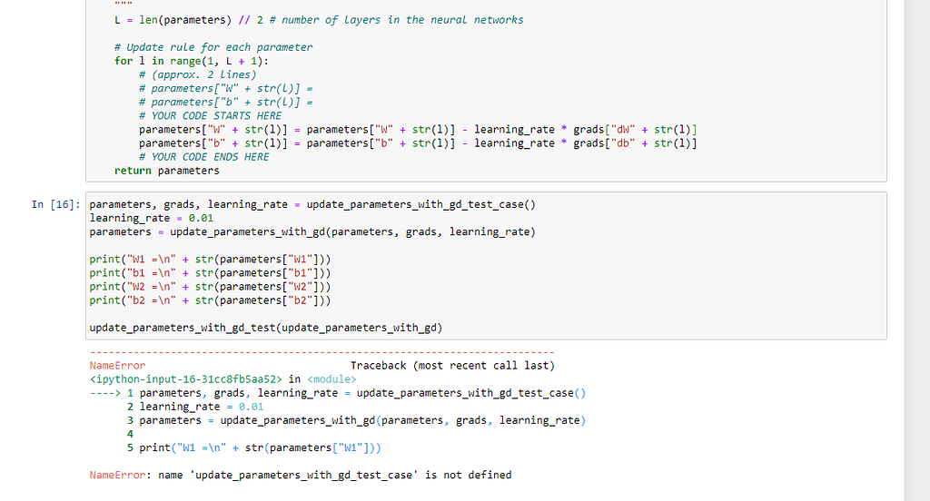 Week 2 Programming Assignment Name Error, Need Help! - Improving Deep ... Week 2 Programming Assignment Name Error, Need Help! - Improving Deep ...
