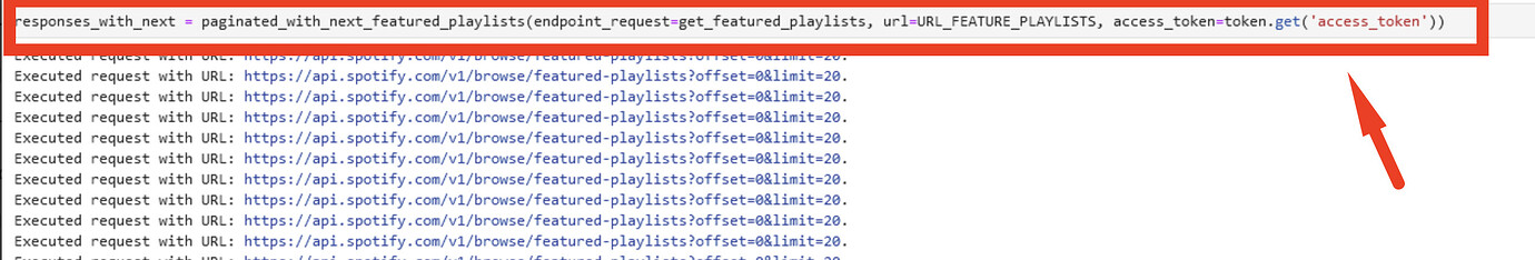 C2W2 Lab 1 Exercise 3: paginated_with_next_featured_playlists not advancing offsets - Source ...