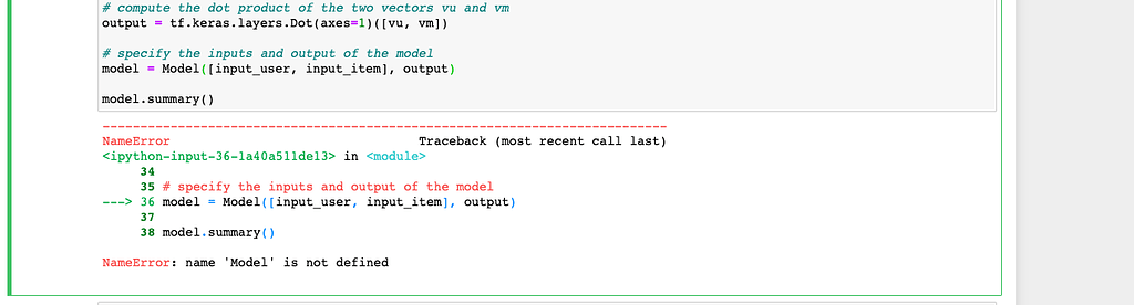 Model is not defined - Unsupervised Learning, Recommenders, Reinforcement - DeepLearning.AI