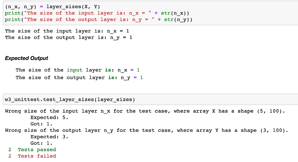 Problems with neural network structure - Linear Algebra for Machine Learning and Data Sc ...