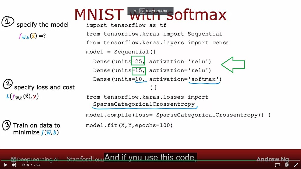Question about the unit of hidden layer - Advanced Learning Algorithms - DeepLearning.AI