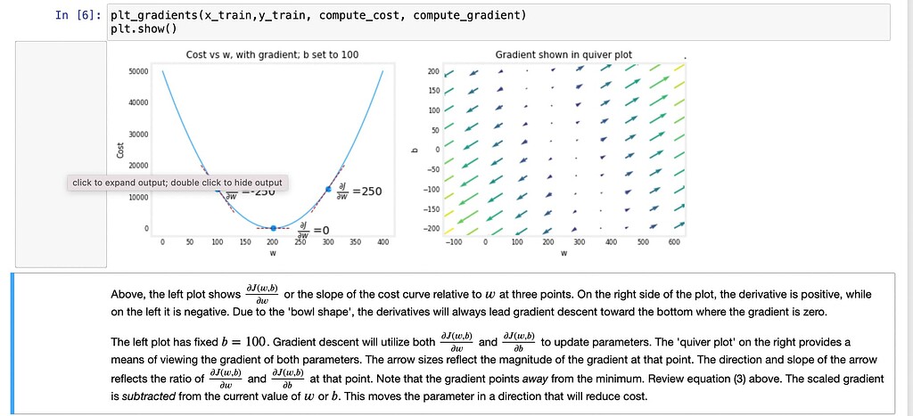 Doubts in Quiver Plot - Supervised ML: Regression and Classification - DeepLearning.AI