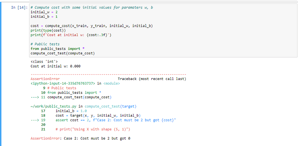 C1 W2 Linear Regression Error Supervised Ml Regression And Classification Deeplearning Ai