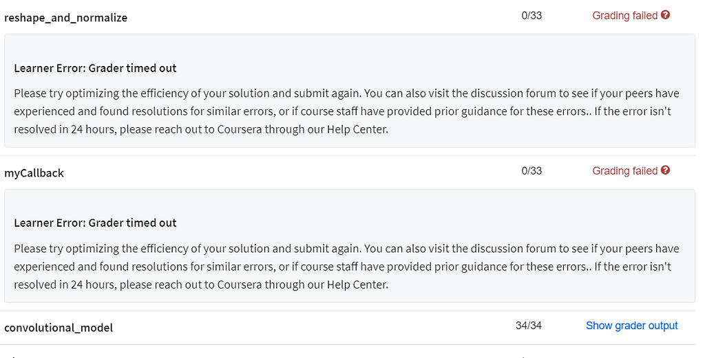 Error after submitting MNIST assignment - Introduction to TF for ... Error after submitting MNIST assignment - Introduction to TF for ...