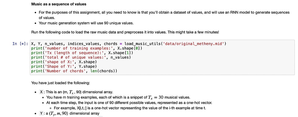 Improvise_a_Jazz_Solo_with_an_LSTM_Network_v4, the cell is stuck - Sequence Models - DeepLearning.AI