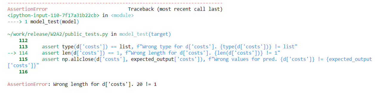 Error in grading practice exercises 2 week 2 - Course 1 - Neural Networks and Deep Learning ...