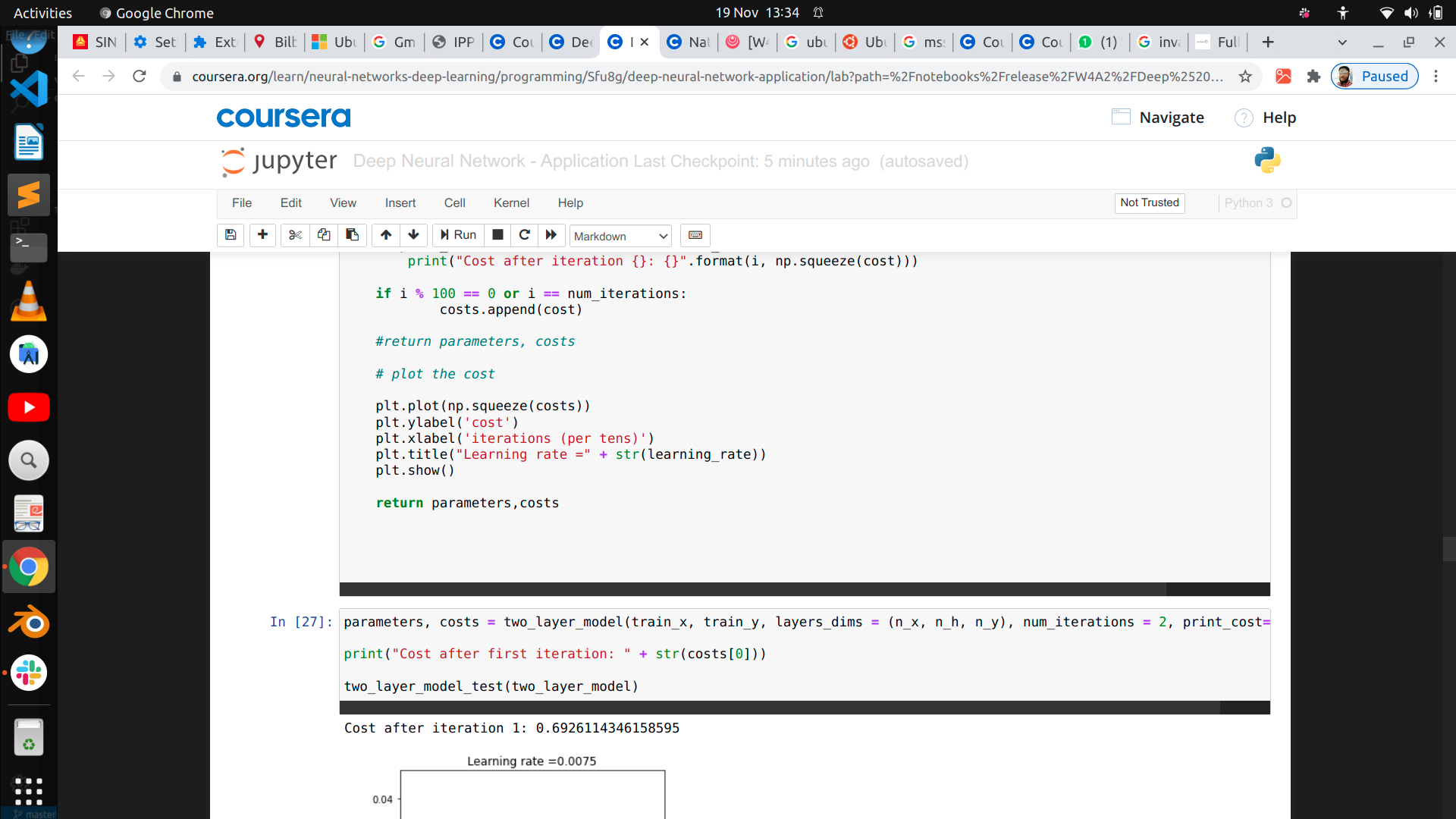 [W4, Programming Assignment: Deep Neural Network - Application ... [W4, Programming Assignment: Deep Neural Network - Application ...