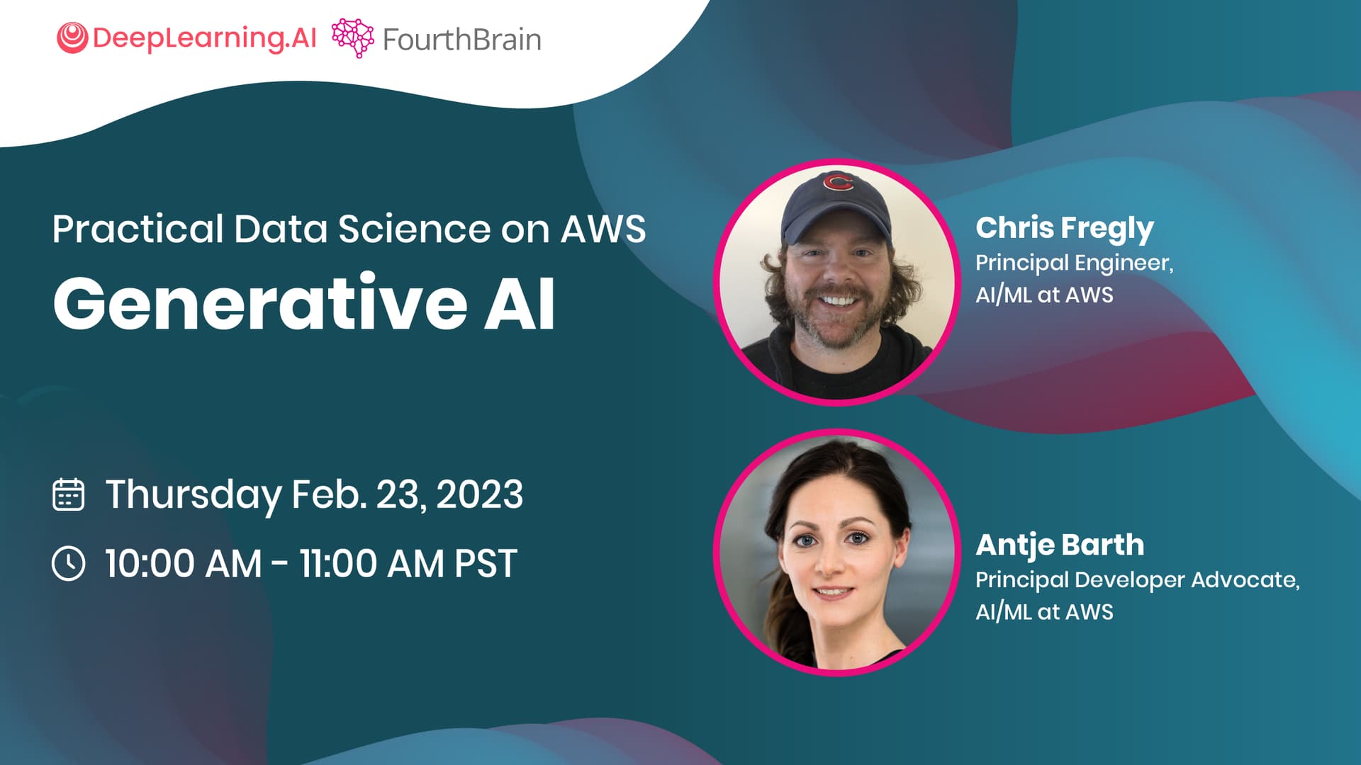 Feb. 23 Practical Data Science on AWS: Generative AI Event - Events ... Feb. 23 Practical Data Science on AWS: Generative AI Event - Events ...
