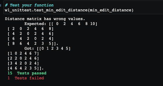 C2 W1 Assignment Cant Solve The Last Define Minimum Edit Distance Function Nlp With 