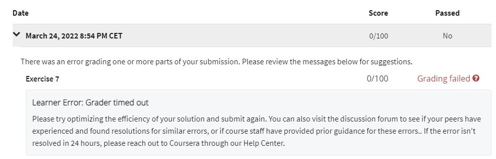 Graded Error in assignment of week 3 and function failed error in week ... Graded Error in assignment of week 3 and function failed error in week ...