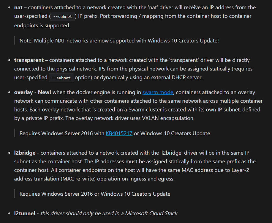 Windows 10 - place container directly on local network? - Docker Desktop - Docker Community Forums