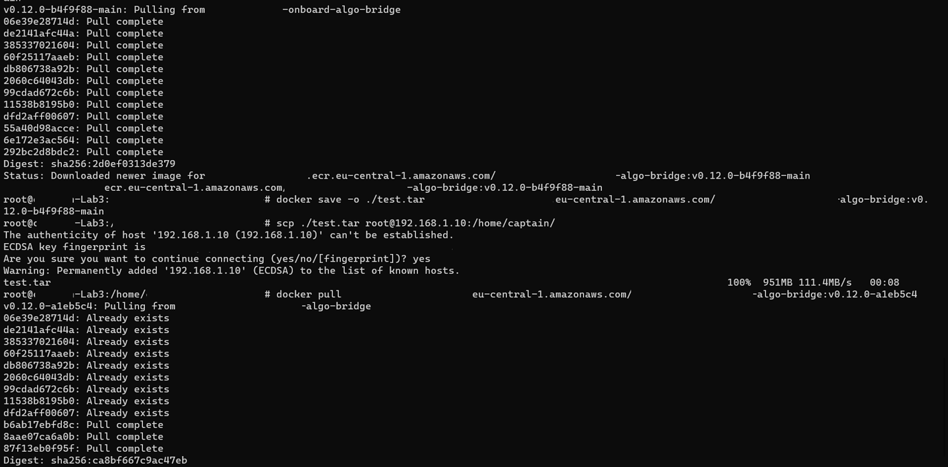 Docker Save o Docker Load i Show Another Layers Of The Image 