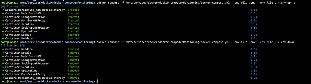 How To Reference Several Env File With Absolute Paths Compose