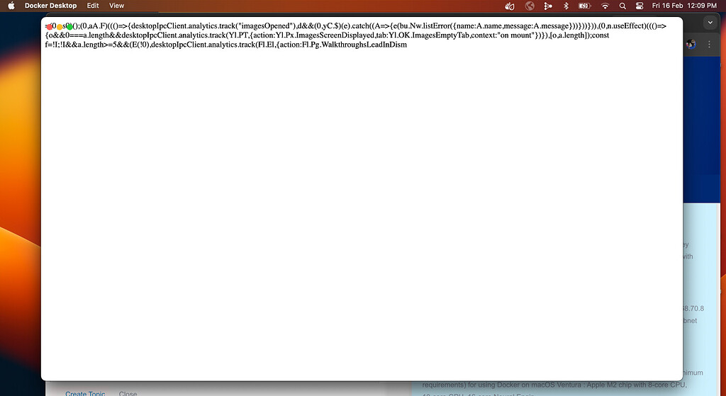 Docker Desktop white screen on Macos intel chip - Docker Desktop - Docker Community Forums