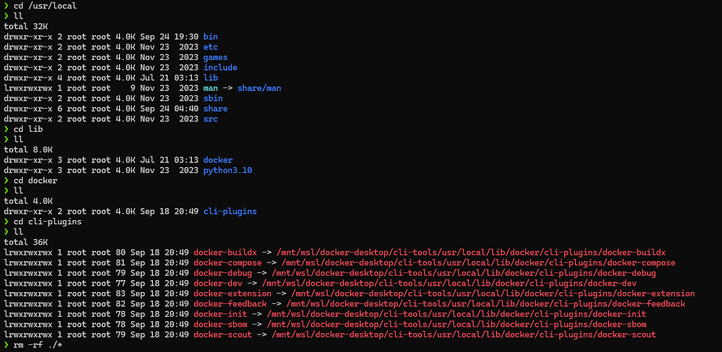 Residual symlinks cause problems when migrating from Docker Desktop for Windows to Docker for ...