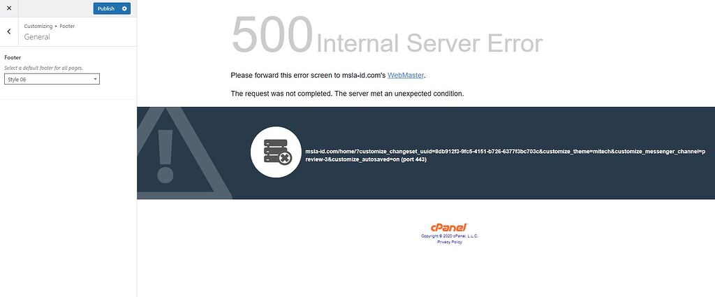 Error customization section - Envato Forums Error customization section - Envato Forums