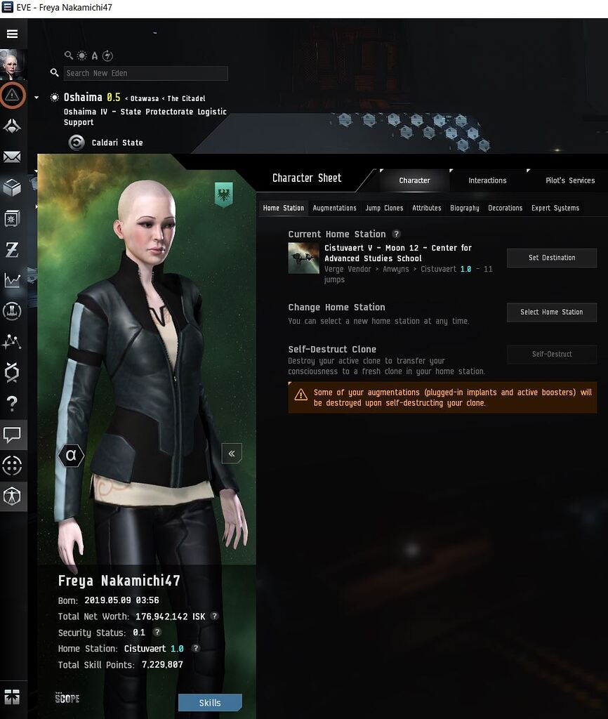 WTS Trade Character 7.22 Mil total SP . 1.8 Mill unallocated ...