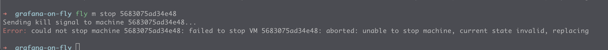 Deploy stuck on 'Configuring firecracker' - Fly.io
